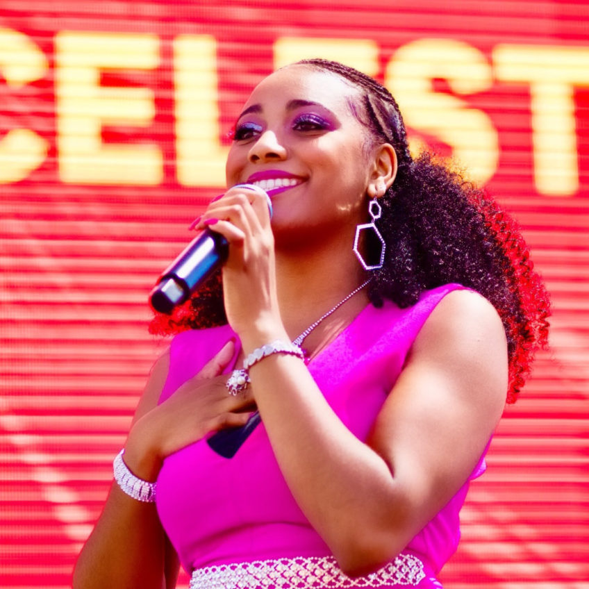 Celeste Butler at the Grammy Museum with "Harlem South"